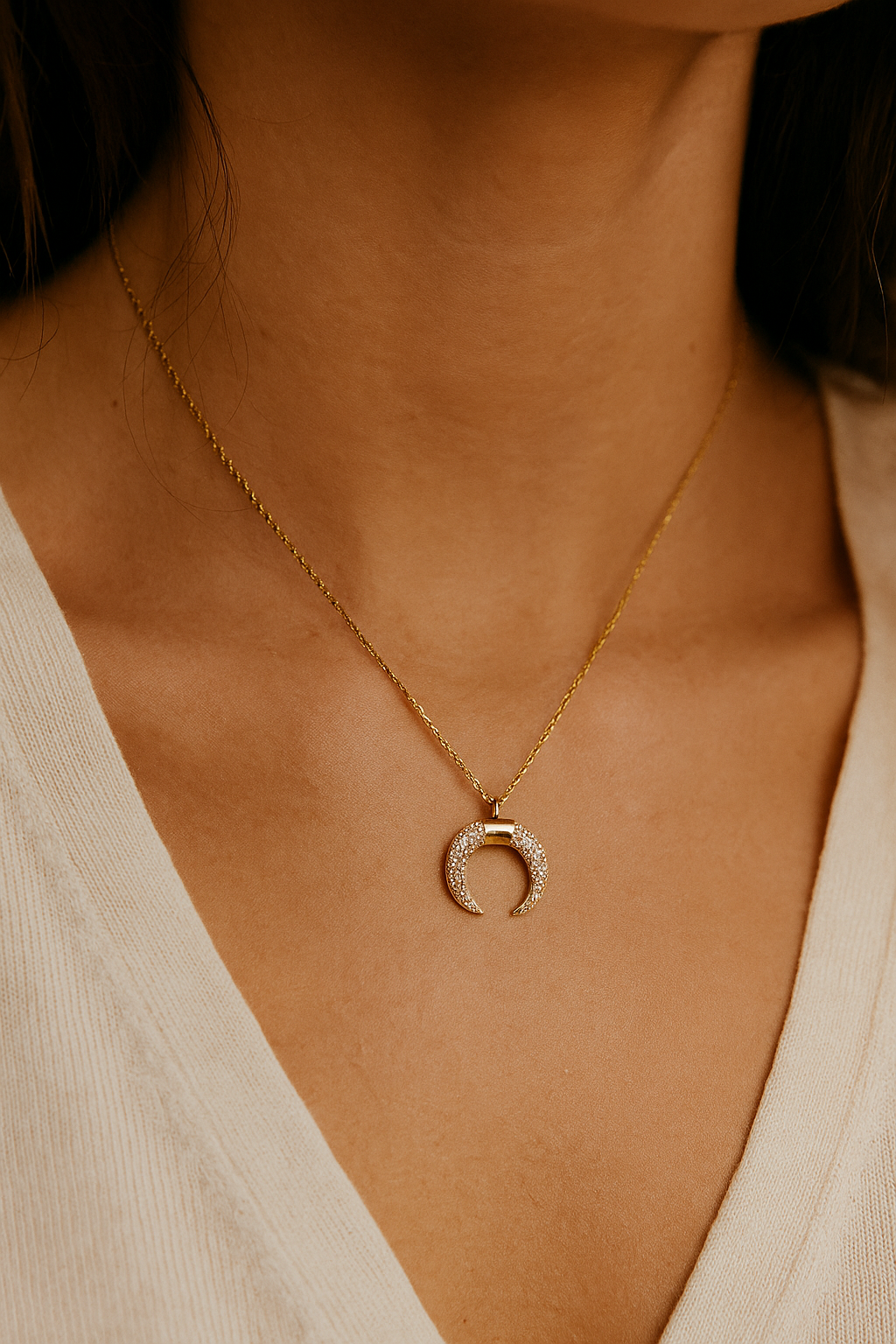 Подвеска, фианит