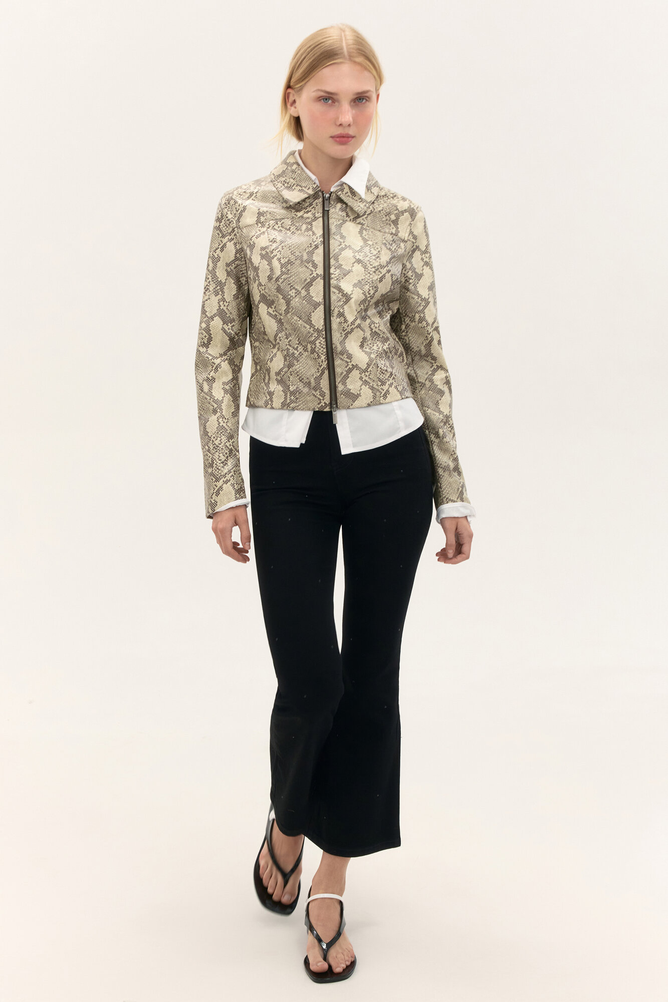 Куртка кожаная