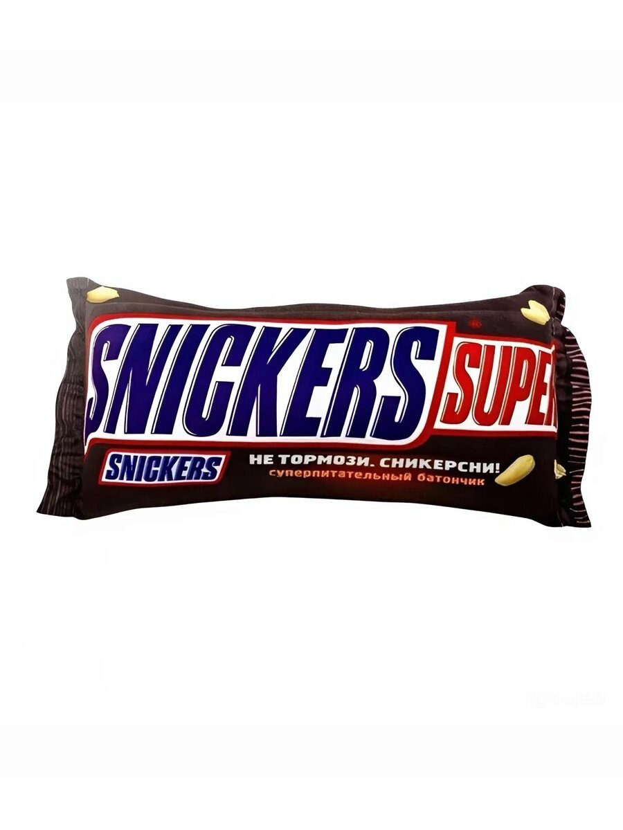 Мягкая игрушка Подушка Шоколад "SNICKERS", 50 см