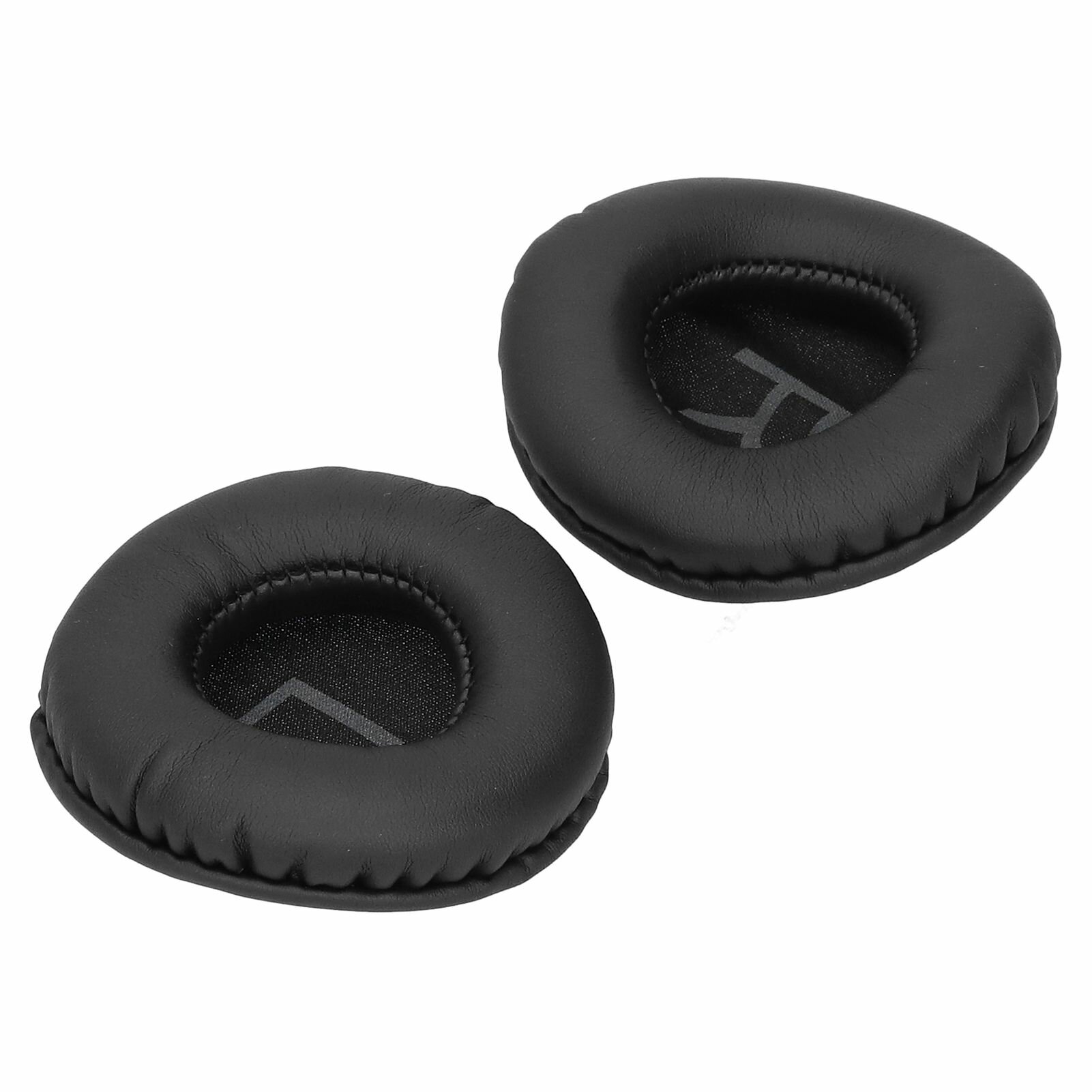 Универсальные сменные амбушюры для наушников 75 мм, мягкие, с эффектом памяти, с надписями слева и справа для комфорта и шумоизоляции