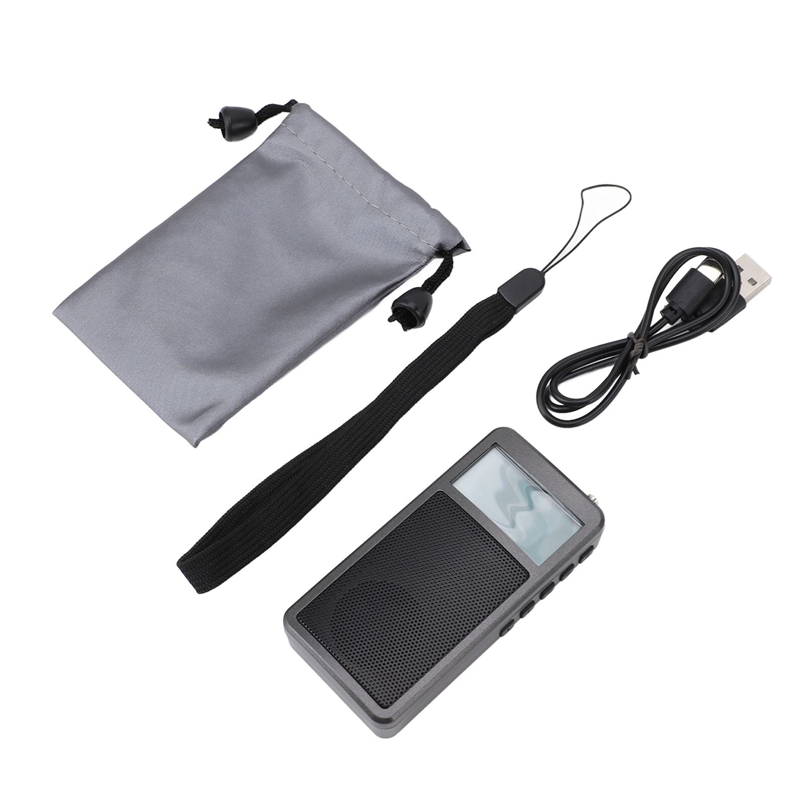 Руковолочное радиочастотное радио -карманное радио Bluetooth