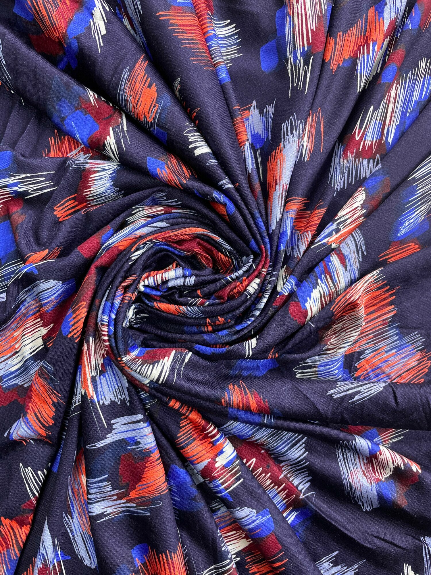 Ткань трикотаж отрез 2,1 м