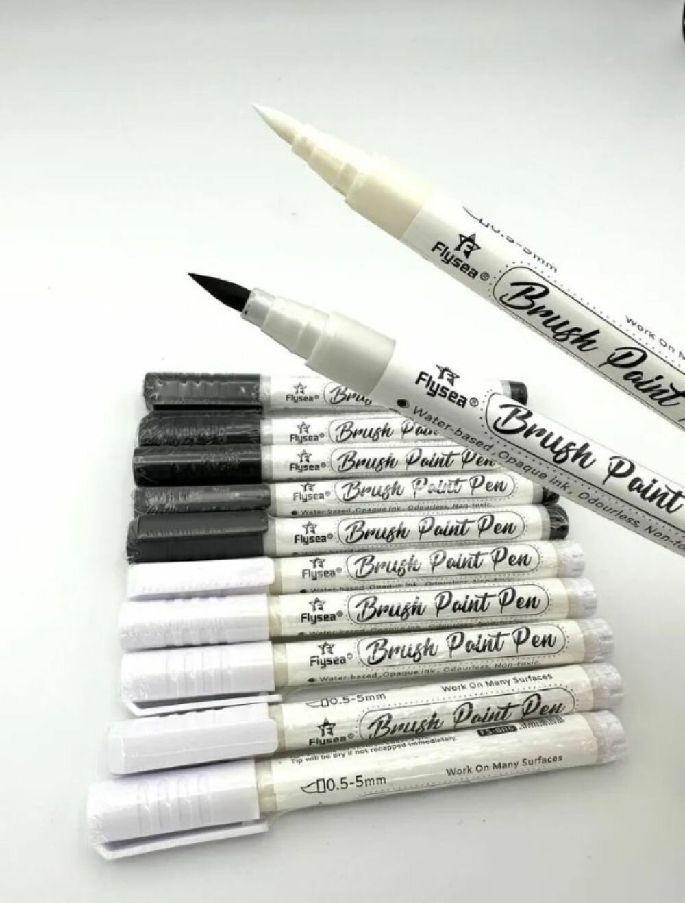 Маркеры Flysea акриловые 12 шт.