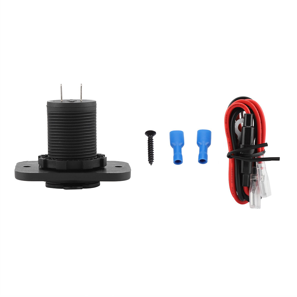 12 В двойной USB-порт для автомобильного прикуривателя, зарядное устройство, адаптер питания