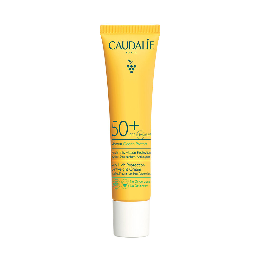 Caudalie Солнцезащитный Флюид SPF50+ (СПФ 50) для лица Vinosun для чувствительной кожи, 40 мл