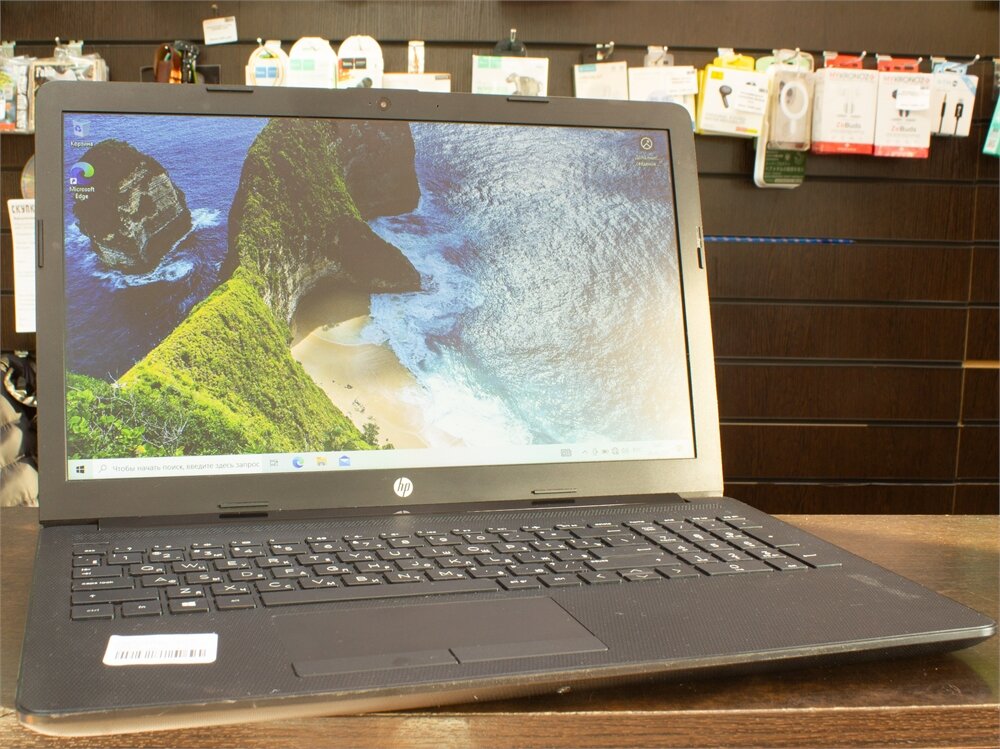 15.6"(1920 x 1080) Ноутбук HP Pavilion 15-cw0003ng, AMD Ryzen 5 2500U, AMD Radeon RX Vega 8, DDR4-2400 8 ГБ, SSD 128 ГБ, черный