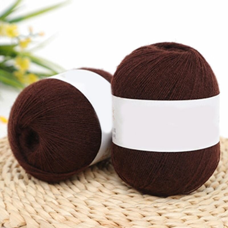 Натуральная тонкая многоцветная пряжа из кашемира