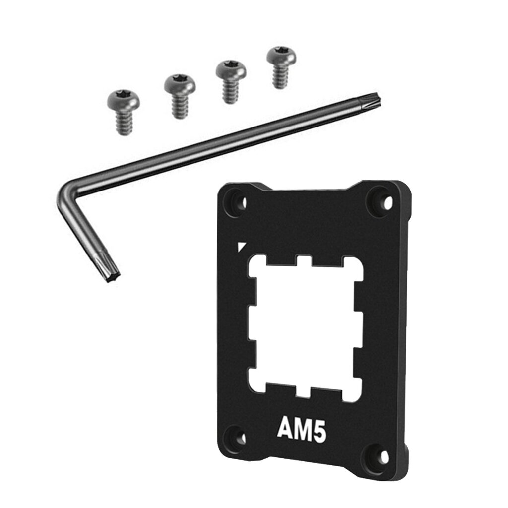 Антигибающаяся пряжка для процессора AM5 AMD для настольных пк (без силиконовой смазки)-черный