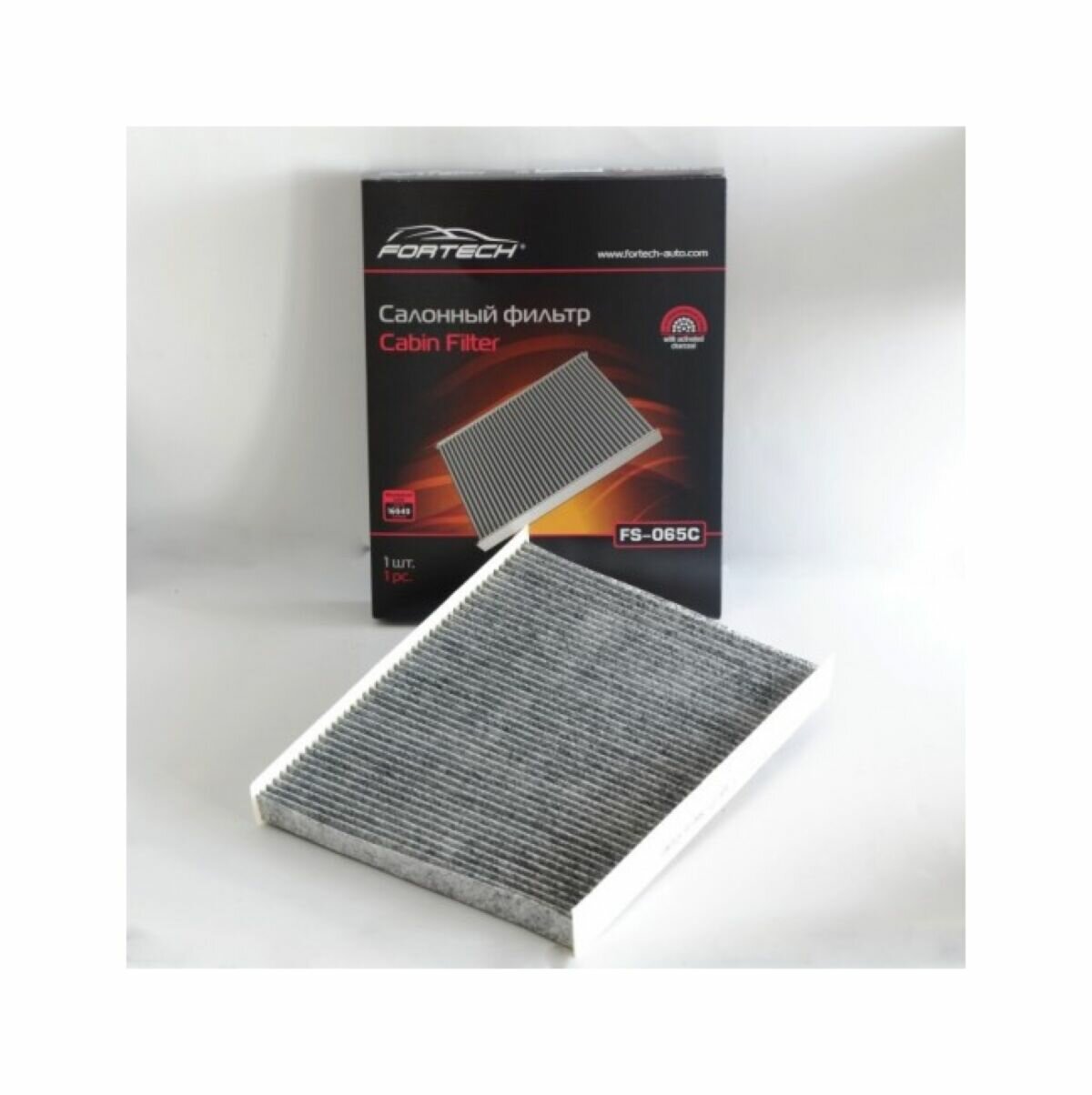 Фильтр Салона Hyundai Santa Fe Ii 2006 =>(Fortech Fs065C)