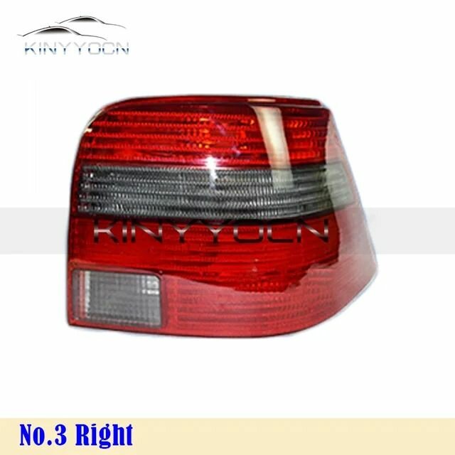 Фары автомобильные, Задний фонарь, 1 шт, арт. Volkswagen Golf IV 97- 06 Red And Blcak