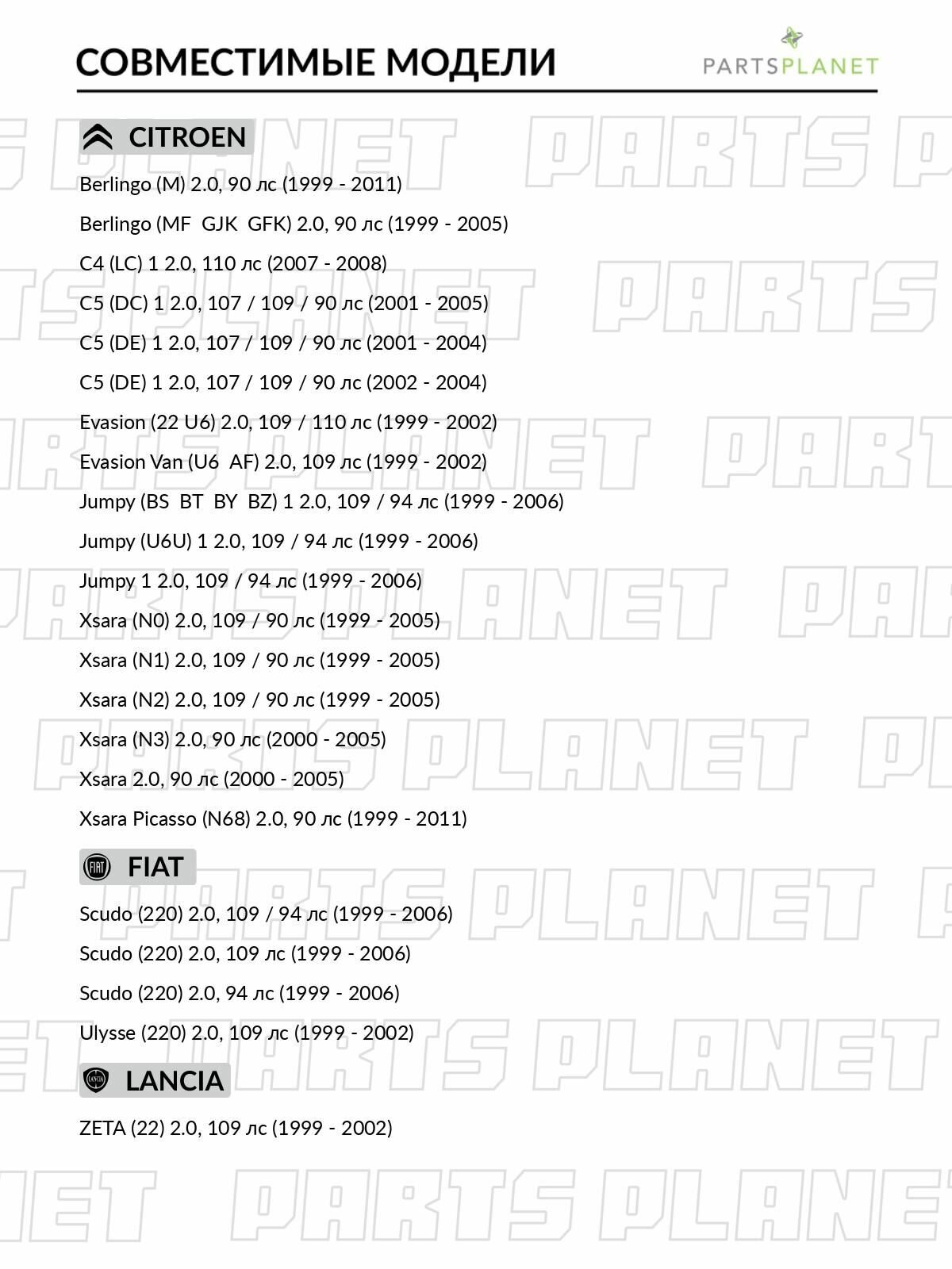 Водяной насос + комплект ремня ГРМ, для Ситроен C4 1, C5 1, Пежо 206, 307, Сузуки Витара арт VKMC03247 SKF — фото 1