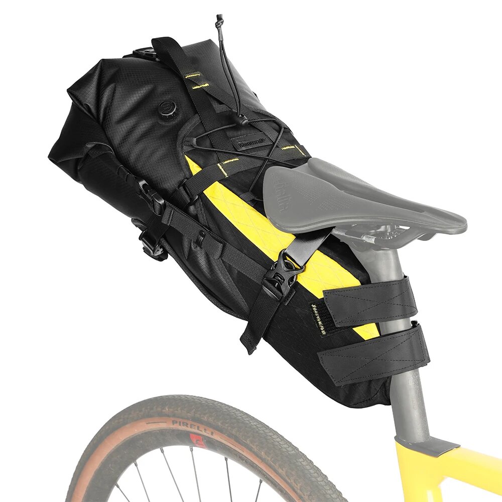 Велосумка Rhinowalk BHD0020 на сиденье, 14л, Yellow