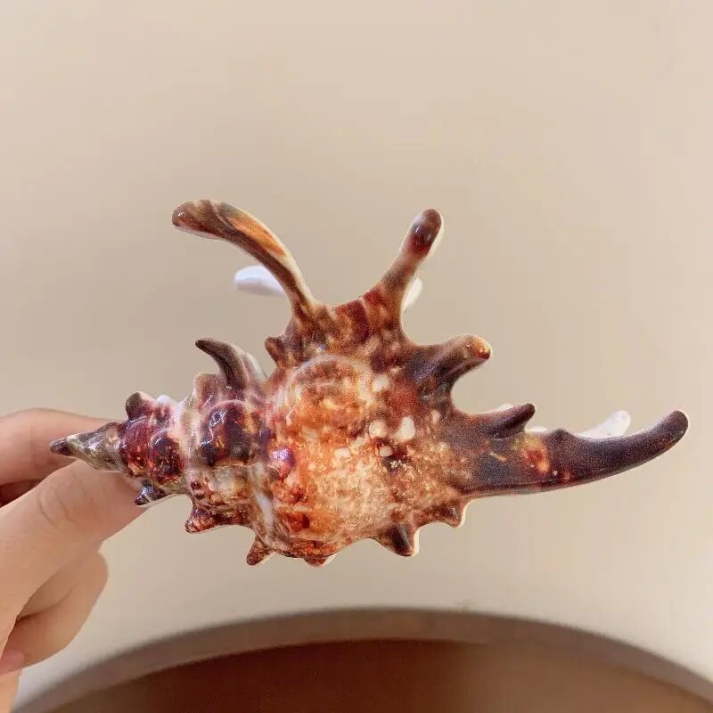 Заколка-краб ракушка CAGJB для волос A4