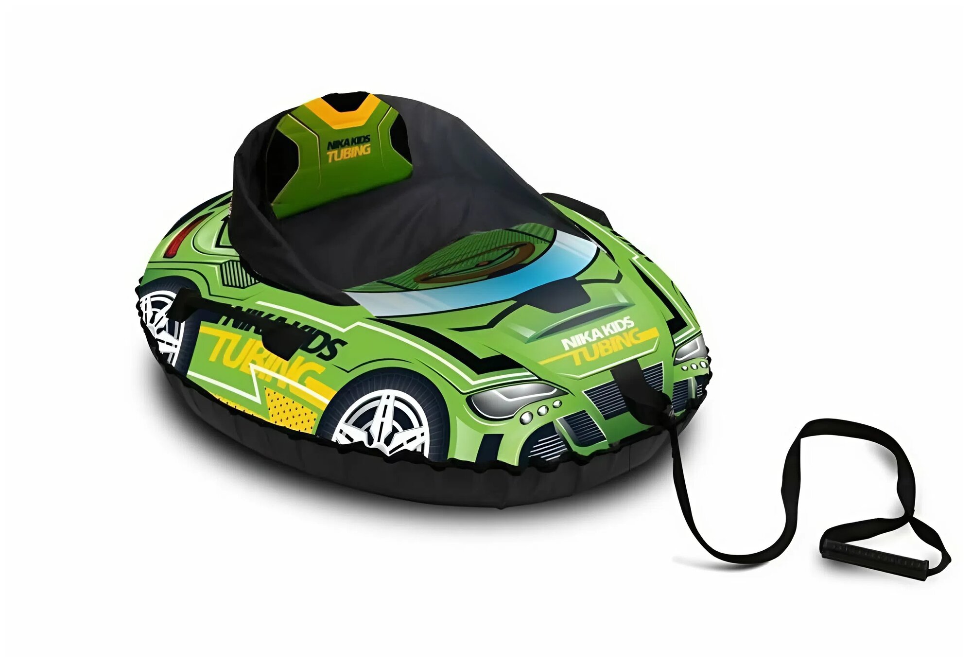 Тюбинг Nika ТБМ2 З2, овальный, зеленый, материал Oxford 500D, ПВХ, 94x78 см