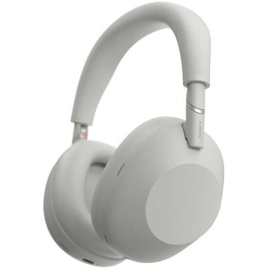 Беспроводные наушники Sony WH-1000XM6, серебристый