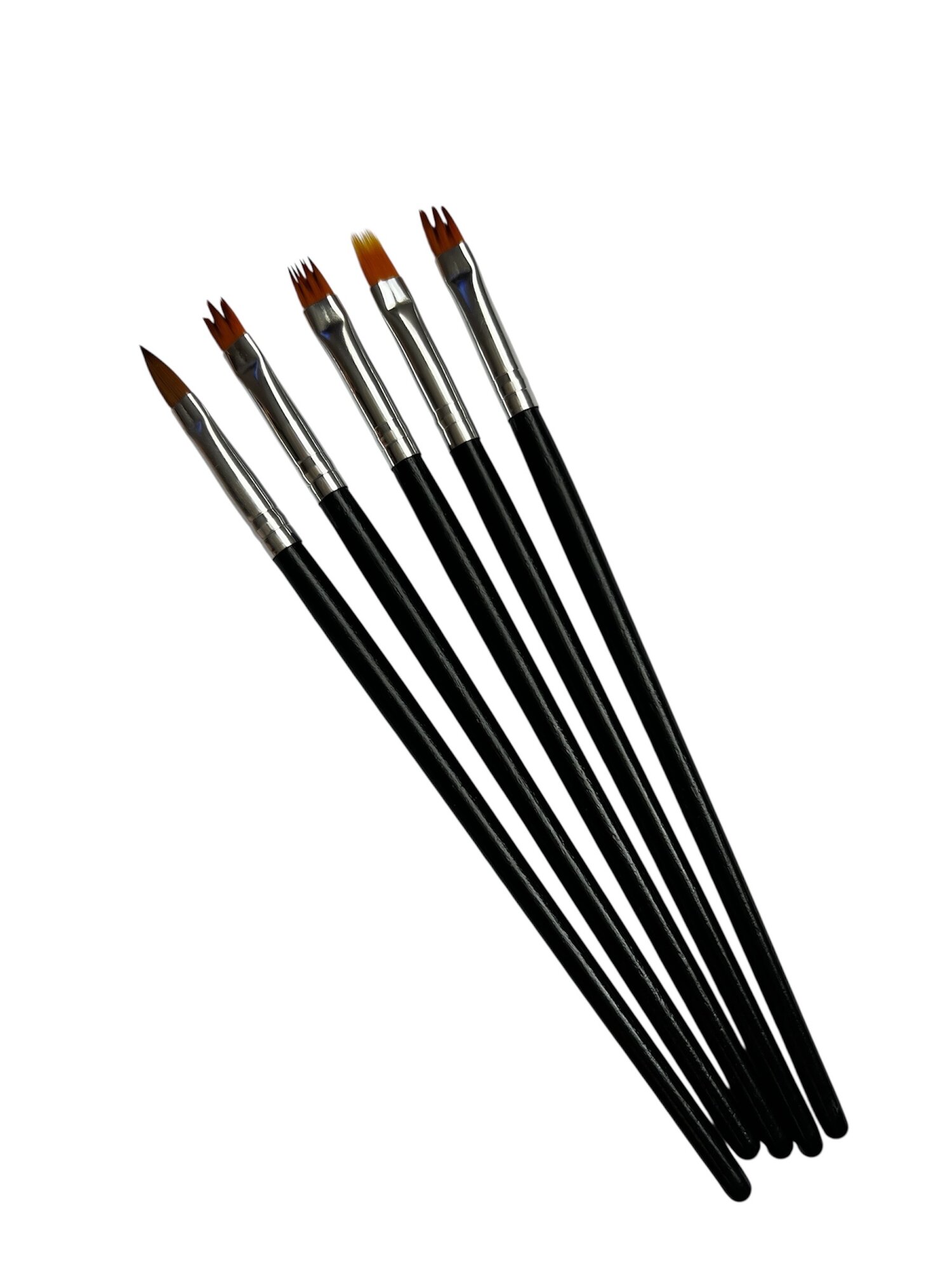 Набор кистей 5 шт. фигурные