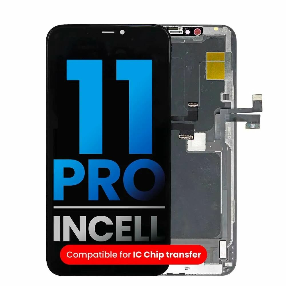 Дисплей для iPhone 11 Pro с тачскрином Черный - (In-Cell) (площадка под IC)