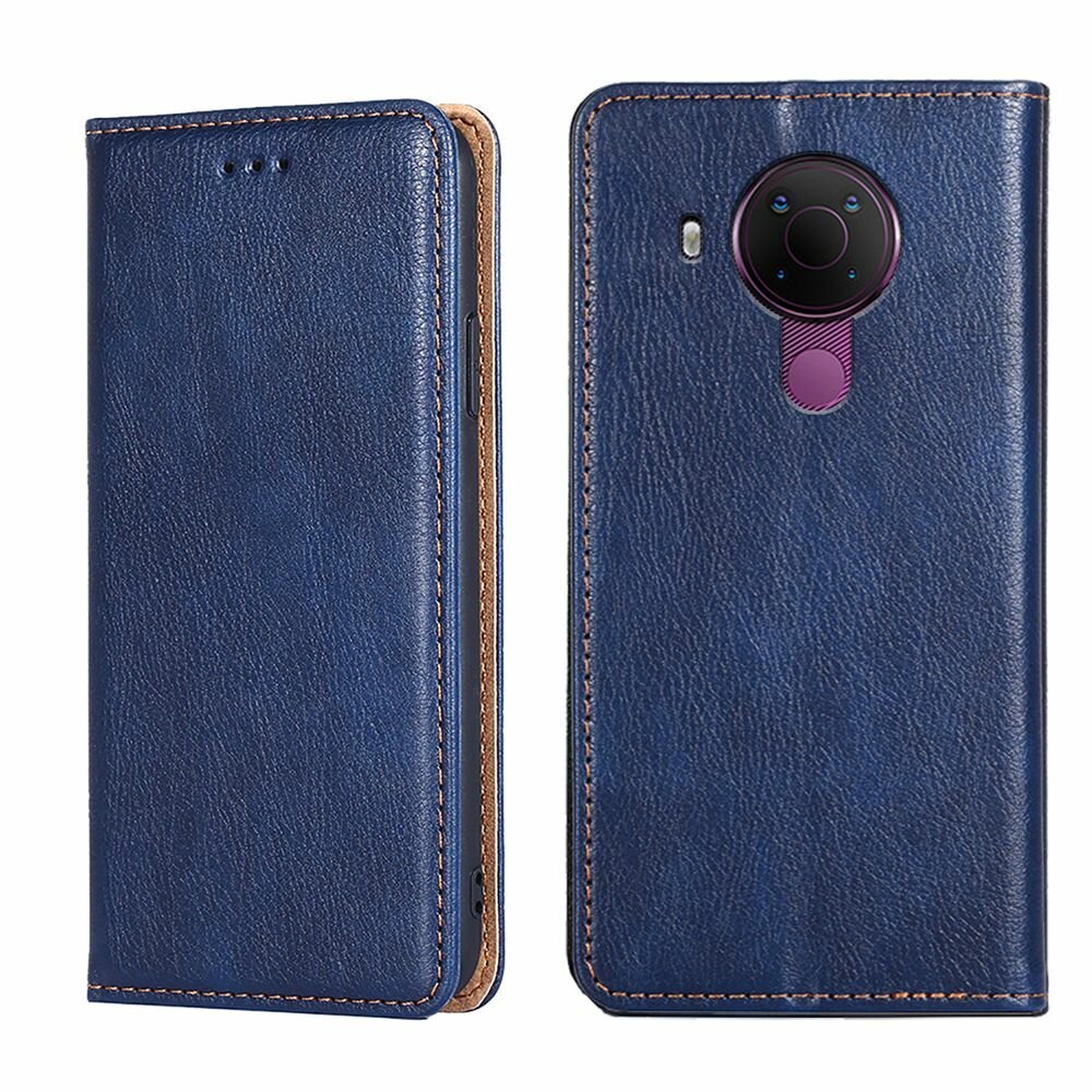 Чехол-книжка MyPads для Nokia 5.4 / Нокиа 5.4,(синий)