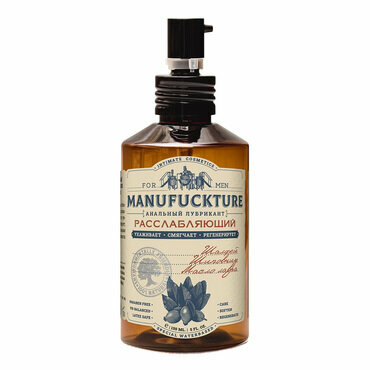 78899 MANUFUCKTURE Расслабляющий анальный гель, 150 мл. С лавром