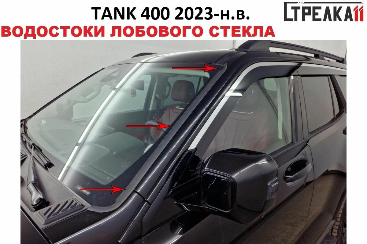 TANK 400 2023-н. в. - Водосток (дефлектор) лобового стекла