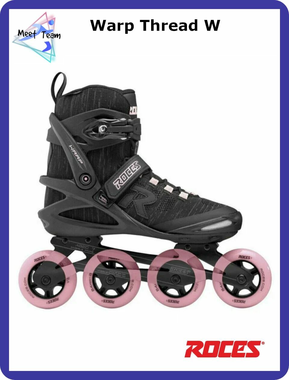 Коньки роликовые ROCES Warp Thread W,38