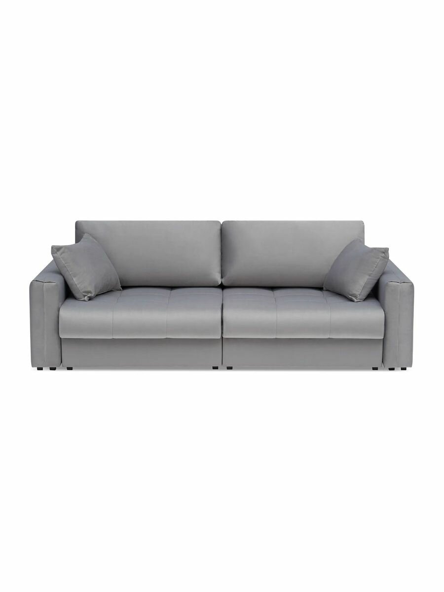 Диван тик-так Монарх светло-серый