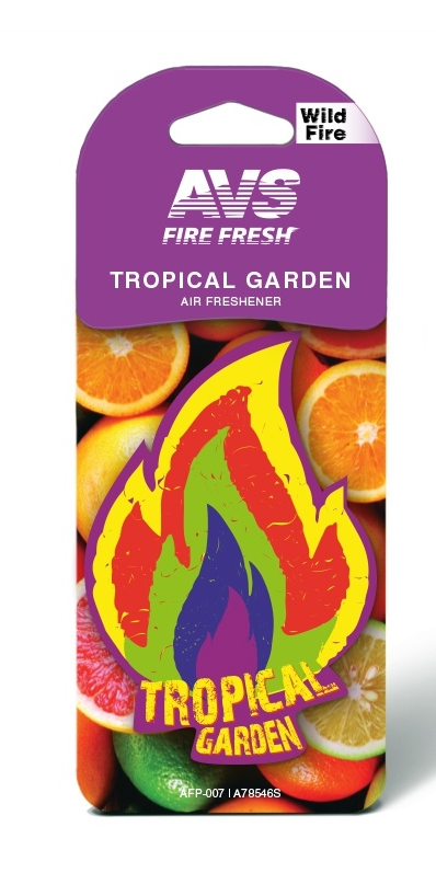 Ароматизатор fire fresh (аром. tropical garden/тропический сад) (бумажные)