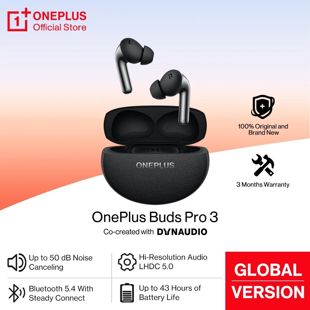OnePlus Buds Pro 3 Bluetooth наушники Midnight Opus