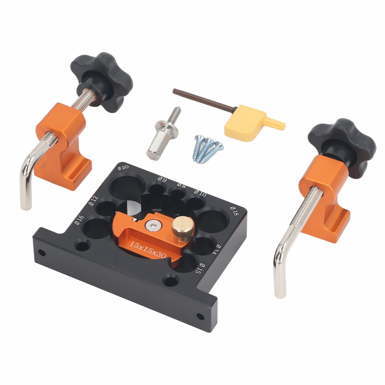 Набор насадок для дюбелей 8-20 мм, электрическая дрель