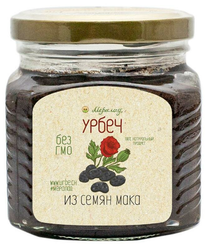 Урбеч из семян мака пищевого "Мералад", 230 г