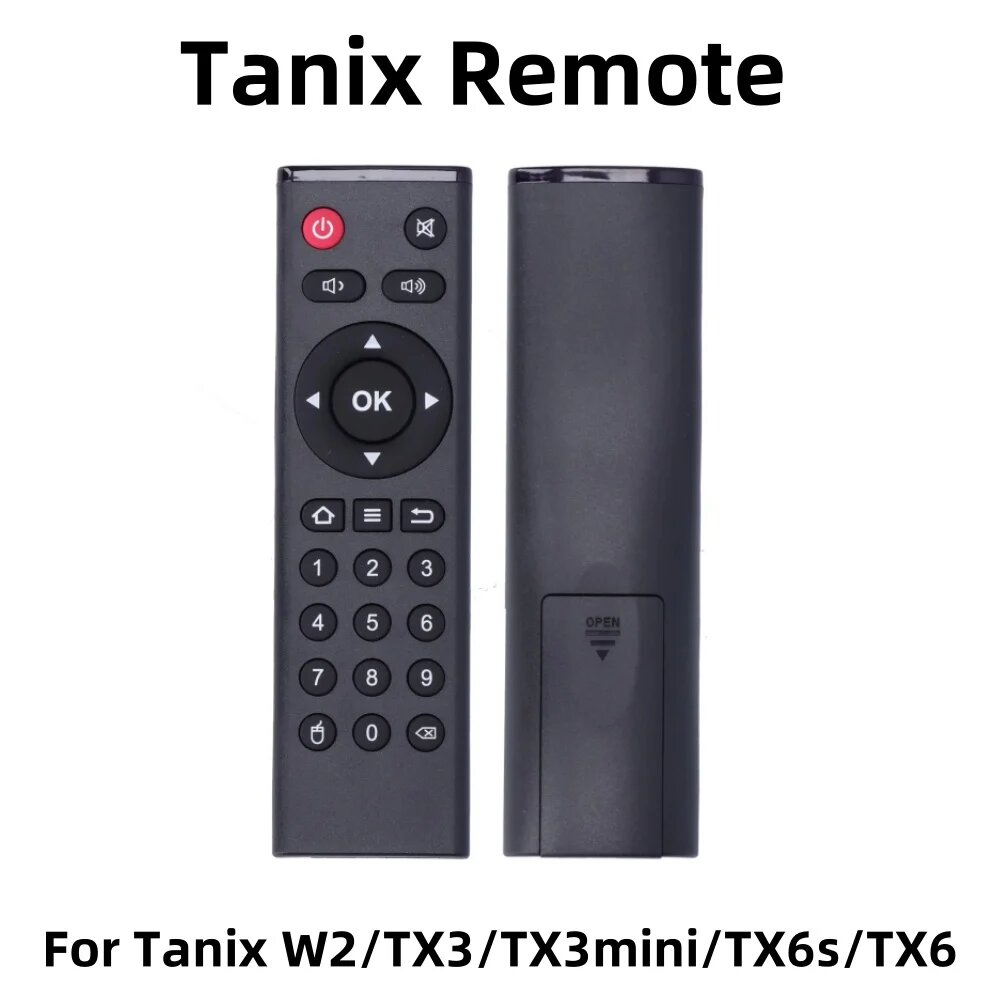 Универсальный Пульт Дистанционного Управления Для Tanix W2 TX3 TX1 TX8 H96 Max V11 M1 X96Q ТВ-приставка ИК-беспроводной Аудио.