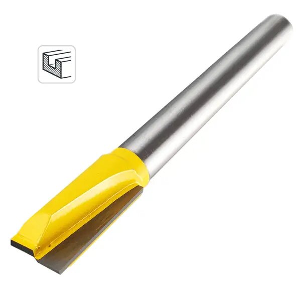 Фреза по дереву пазовая прямая 553314 12x51 мм хвостовик 12 мм