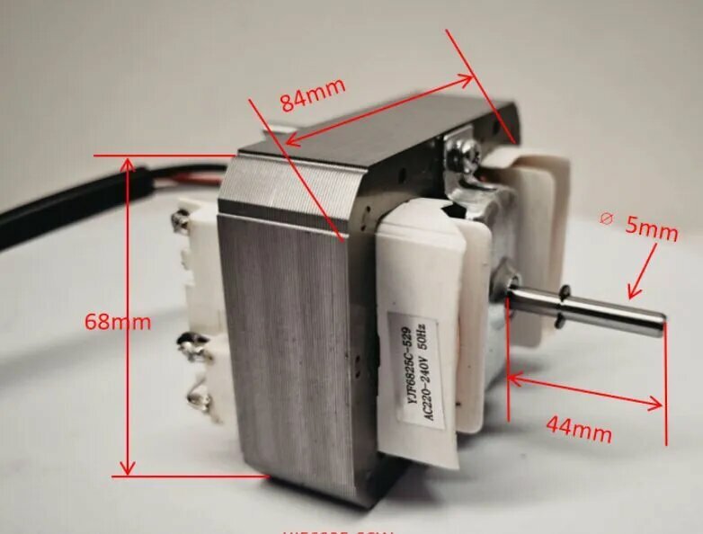 Мотор для кухонной вытяжки универсальный, Подходит для коптильной машины Elikor
