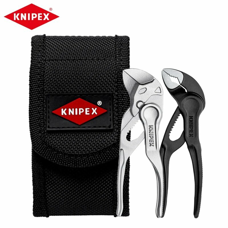 KNIPEX Мини-набор плоскогубцев XS в поясной сумке