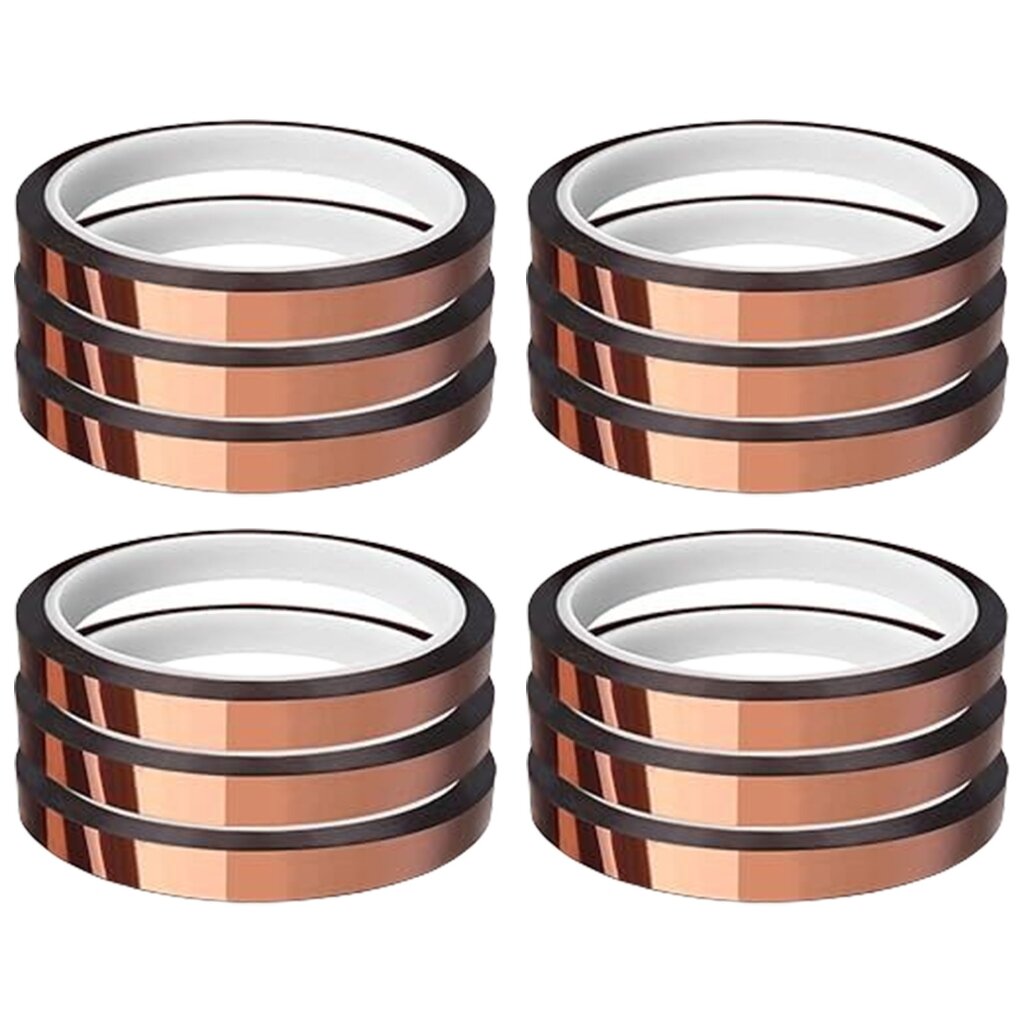 12 рулонов термоленты для сублимационной печати на кружках, стаканах, бутылках и футболках.