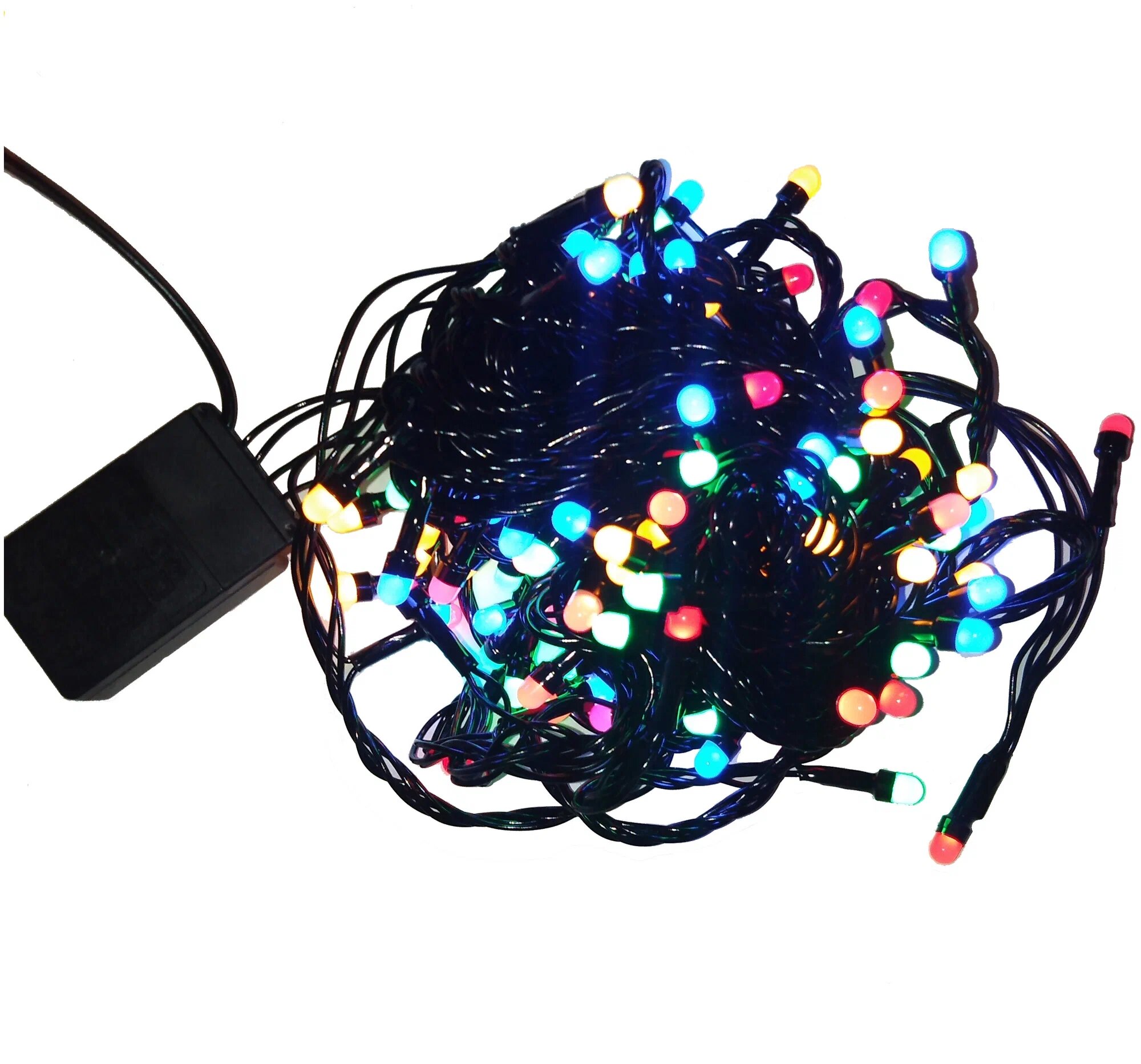 Гирлянда светодиодная Snowhouse , 20 нитей, 100 LED, красный/синий цвет,2м OIC100LSE-MG-E