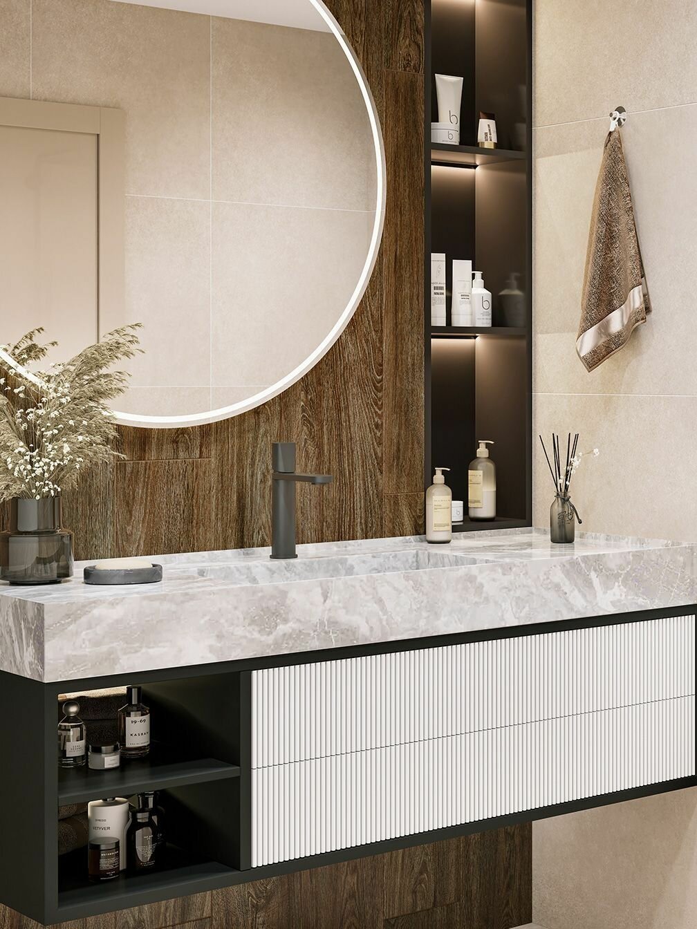 Керамогранит под дерево ALMA CERAMICA SOHO GFA92SOH48R матовый 200x900