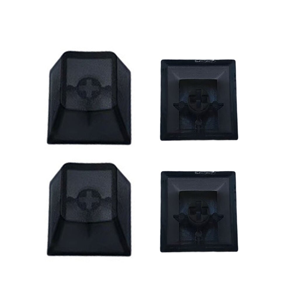 4pcs прозрачная ABS -клавишная клавишная клавиш матовая клавишная клавиш замена клавишных клавиш для клавиш для