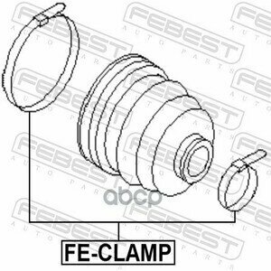 Хомут Febest арт. fe-clamp
