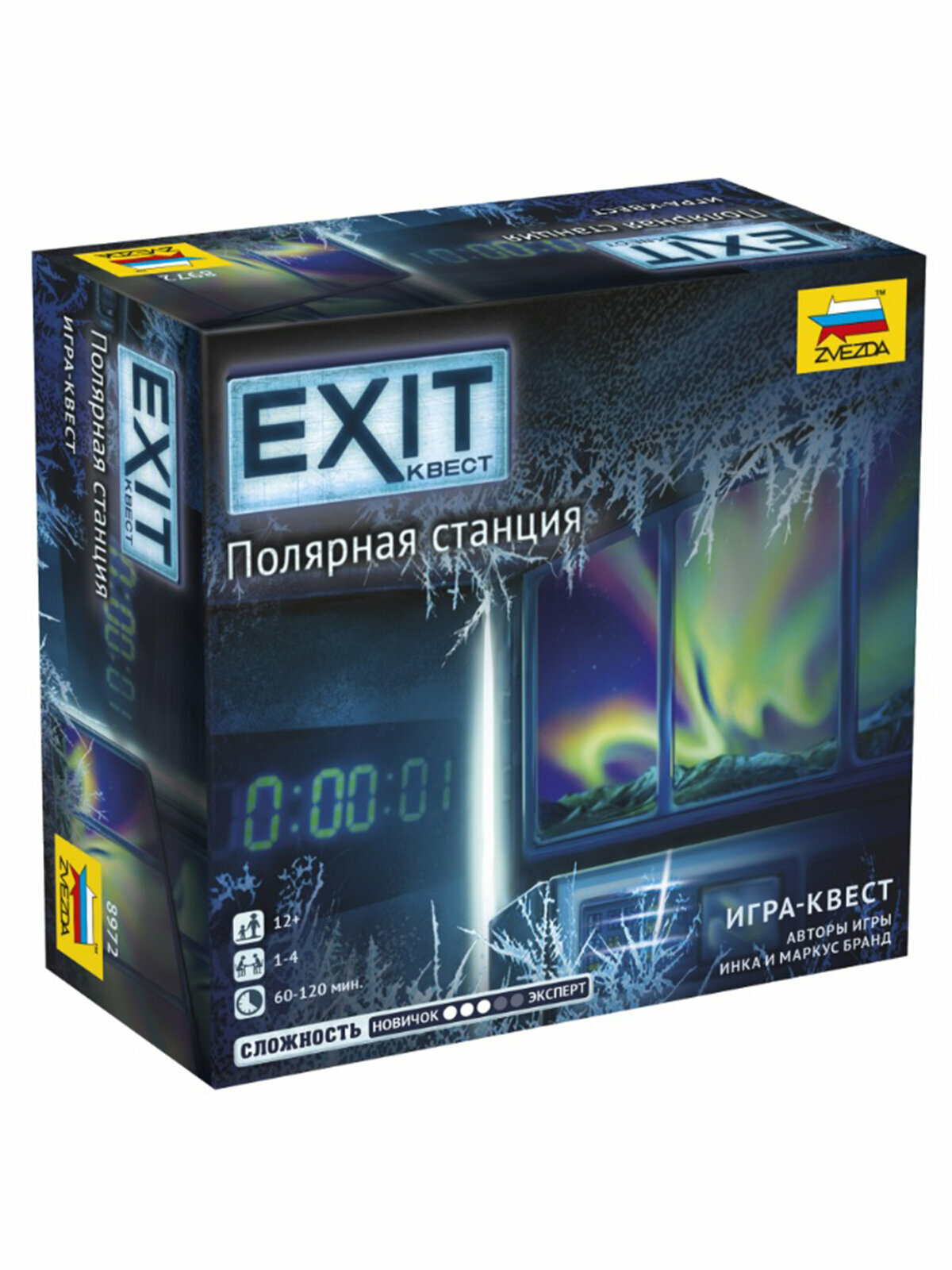 Настольная детективная квест-игра Zvezda Exit-квест: Полярная станция