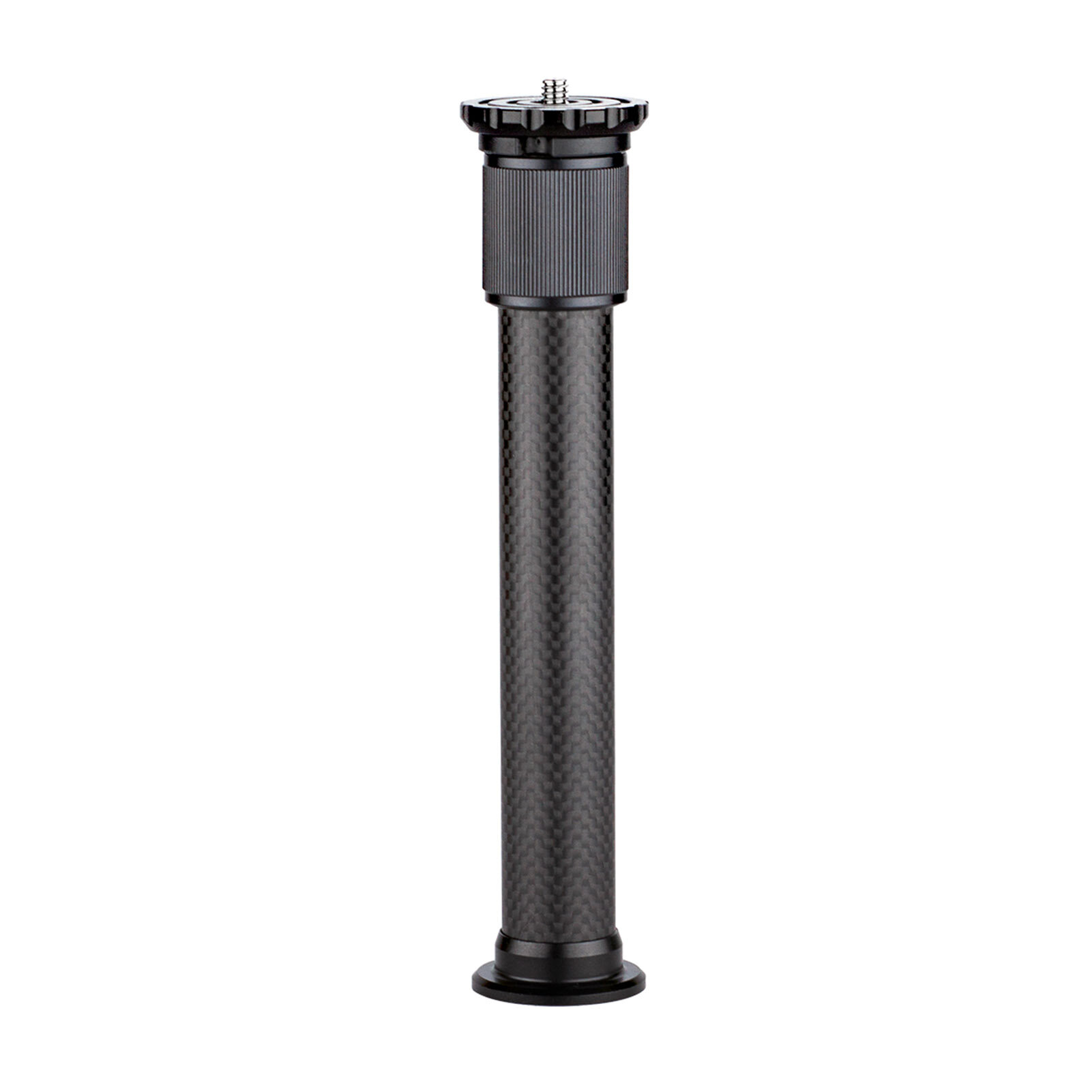 Универсальный удлинитель для штатива из углеродного волокна, 2-секционный, максимальная высота 32 см, с винтом 1/4 дюйма для аксессуаров для штатива-монопода