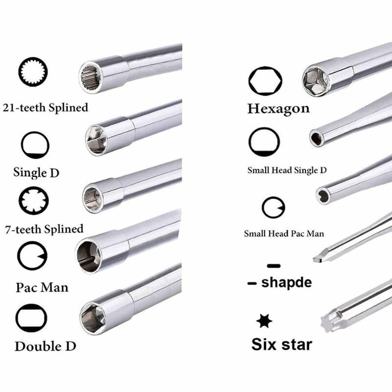 Универсальный набор инструментов для точной регулировки и чистки карбюраторов бензопил и триммеров с иглами и щетками для садовой техники