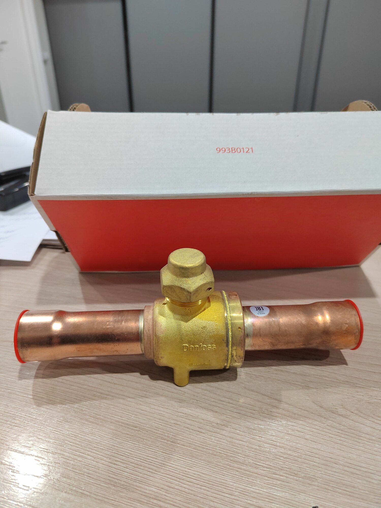 Шаровый запорный клапан 1 1/8 (28мм), Danfoss