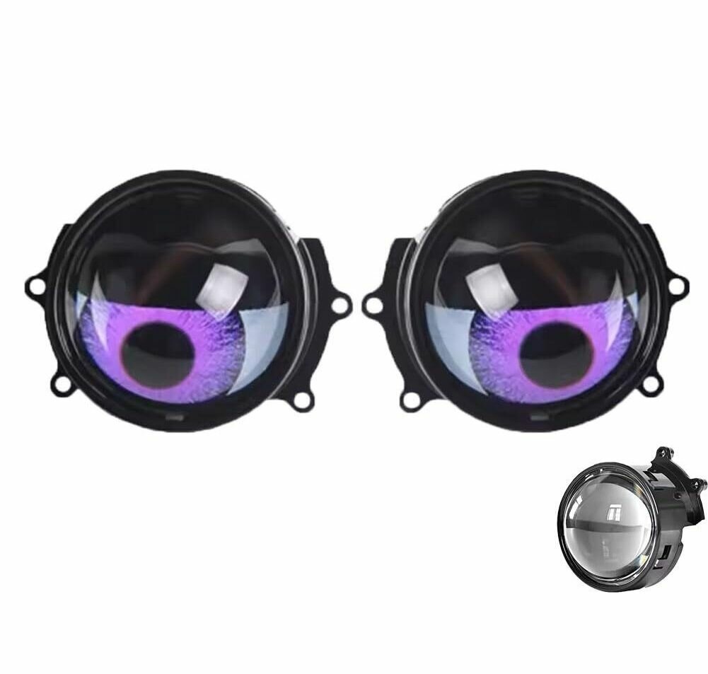2 шт. дьявольские глаза свет для автомобилей, демон светодиодные фары глаз