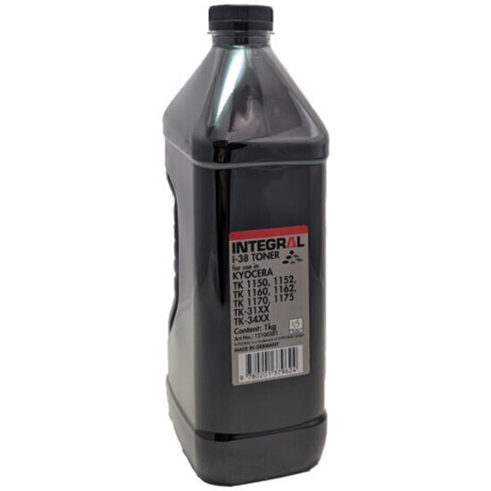 Тонер Integral (Германия) TK1150,1160,1170,31XX,3300,34XX,7135,7235 для Kyocera, 1 кг