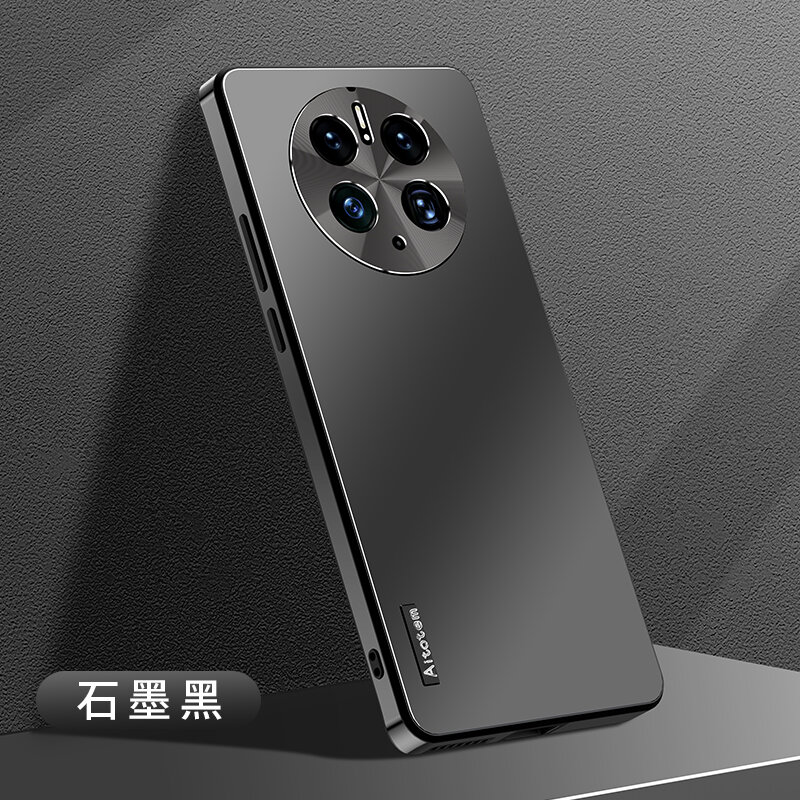 Подходит для Huawei Mate 50 Pro/Хуавей Мате 50 Про Чехлы для телефонов, soft touch, чехол-кардиомонитор, поликарбонат (PC), защита камеры, ударопрочный, усиленные углы, Huawei, Huawei Mate 50 Pro, black