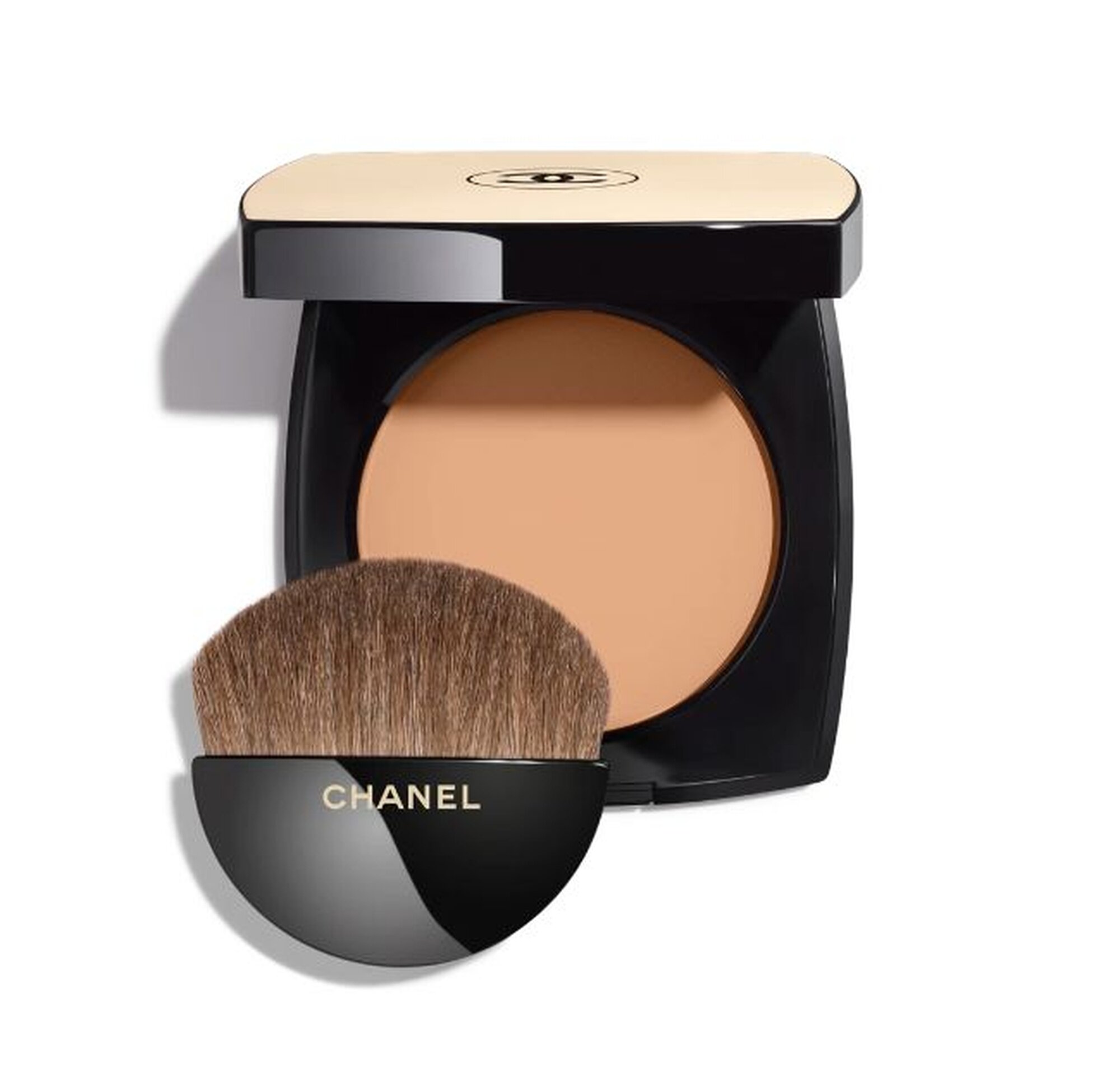 Пудра Chanel Les Beiges NR.50, компактная, сияющая, для всех типов кожи, 12 г