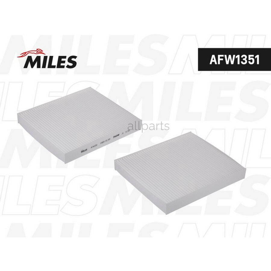 MILES AFW1351 Фильтр салона GAZELLE NEXT 13-