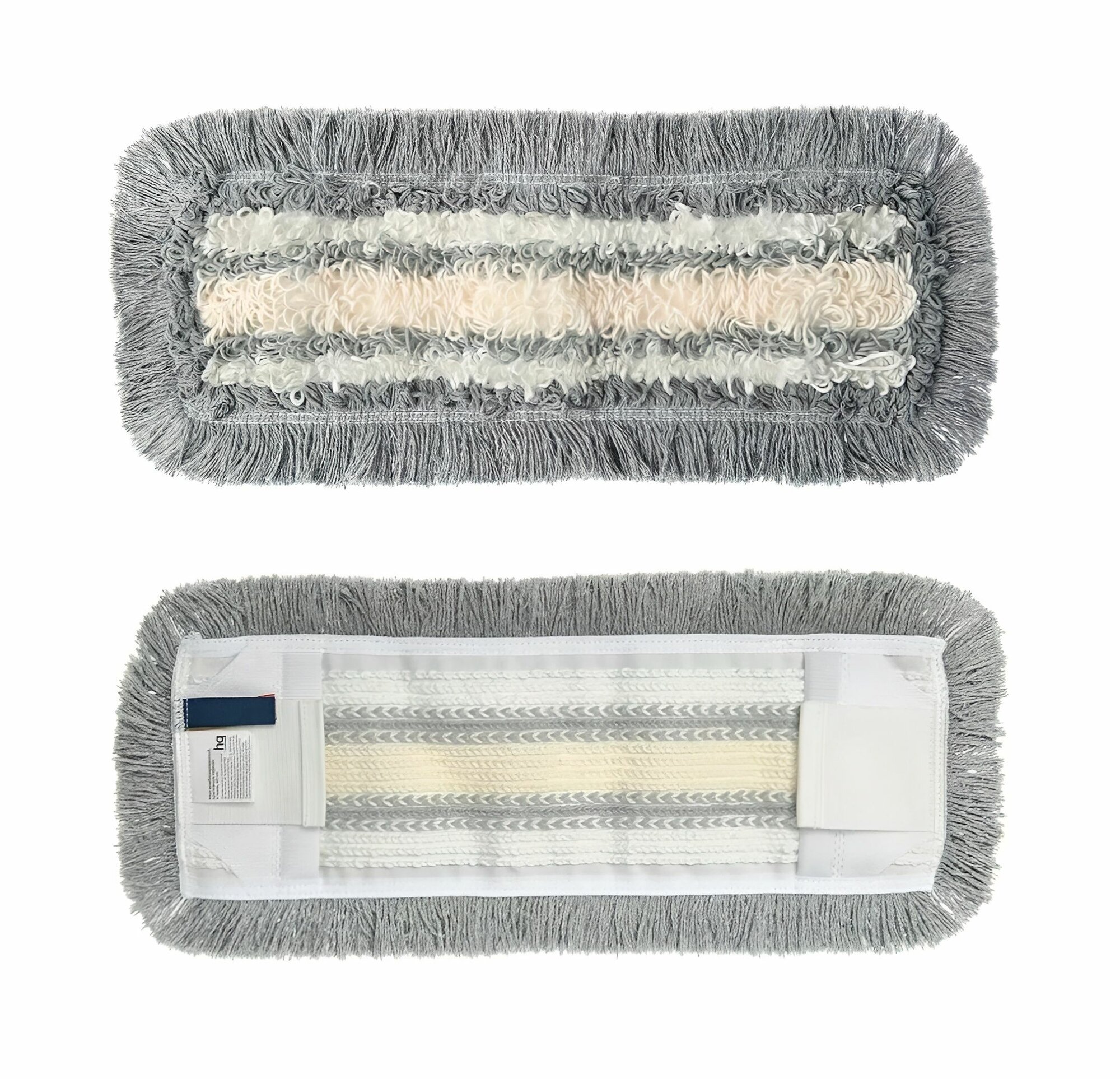 Моп Комби хлопок+микрофибра универсальный карман+язык, 50х14 см