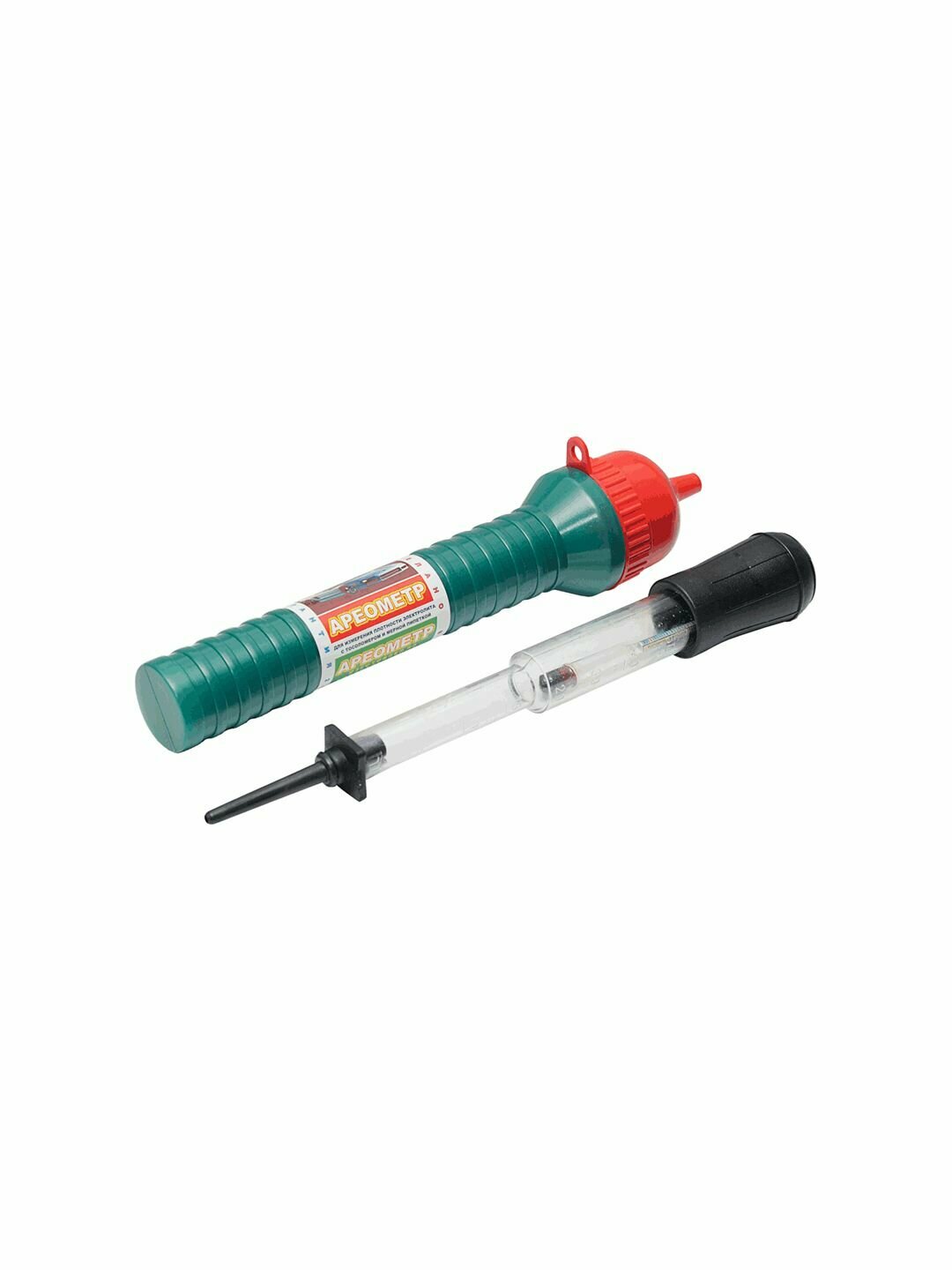 Ареометр универсальный с воронкой (пластик) (Петербург)